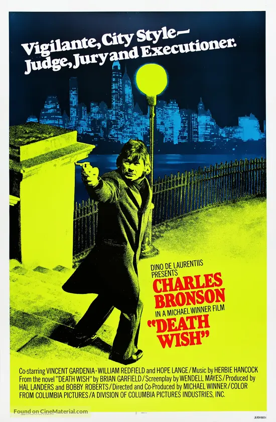 Death Wish (1974) movie poster
