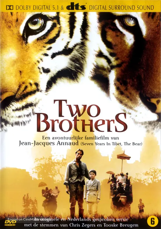 Two Brothers (2004) Dutch movie poster