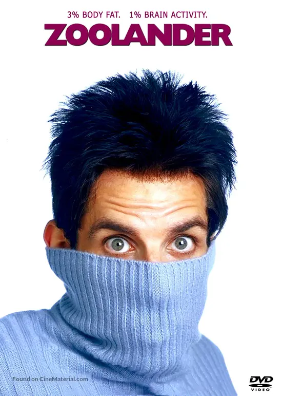 Zoolander (2001) dvd movie cover