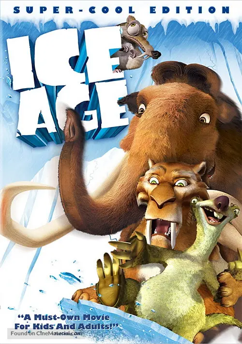 Ice Age (2002) dvd movie cover