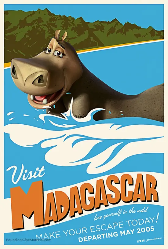 Madagascar movie poster