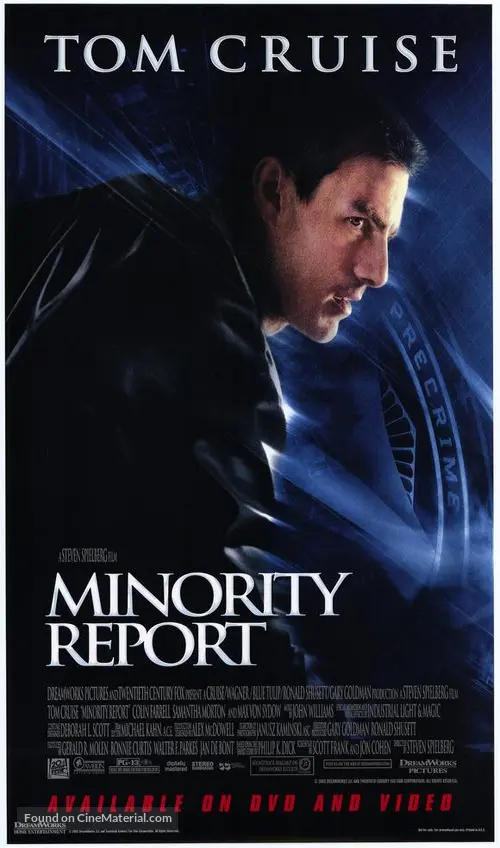 Minority Report (2002) movie poster