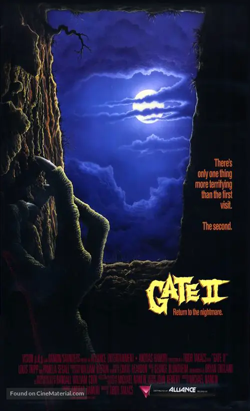 The Gate II: Trespassers (1990) movie poster