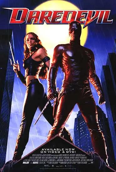 Daredevil video release poster