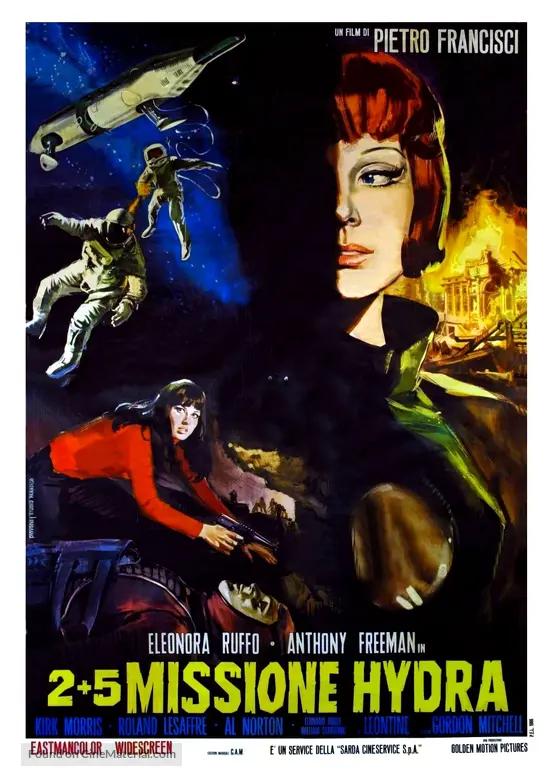 2+5: missione hydra (pietro francisci, italien 1967) | Remember it for ...