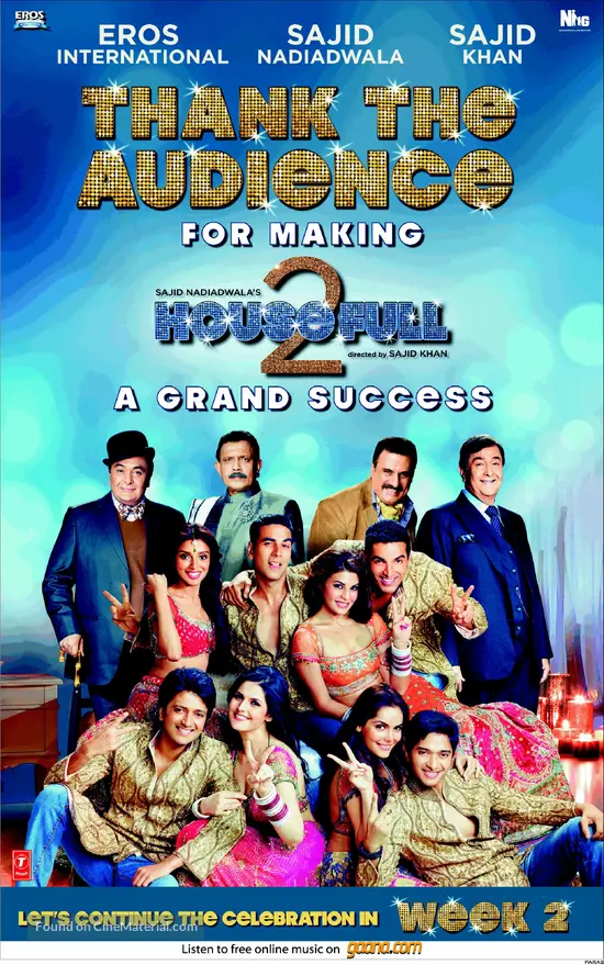 Housefull 2 Indian movie poster