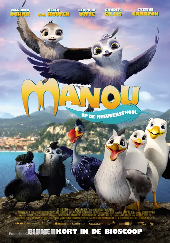 Manou the Swift (2019) Dutch movie poster