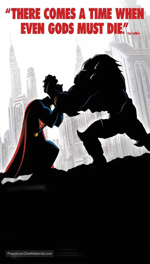 Superman: Doomsday movie poster