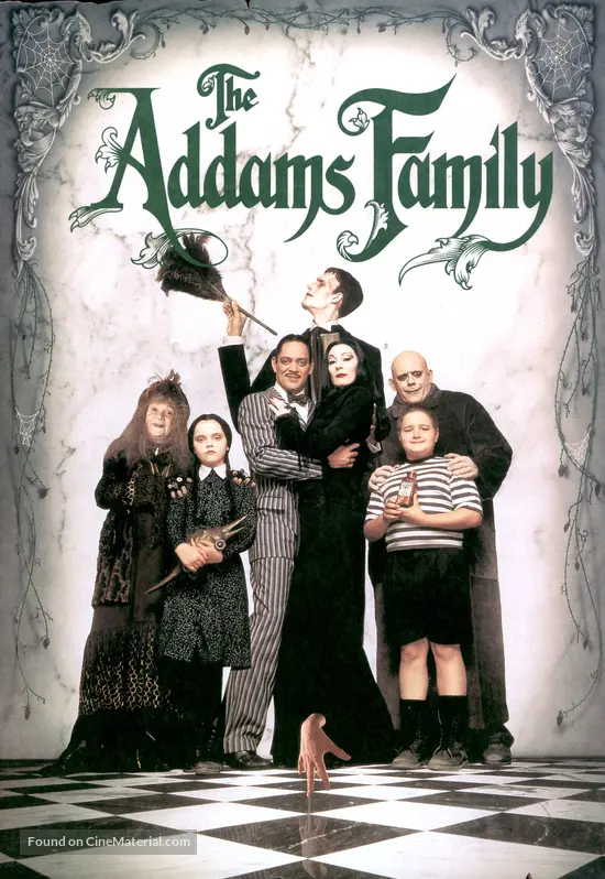 The Addams Family dvd cover
