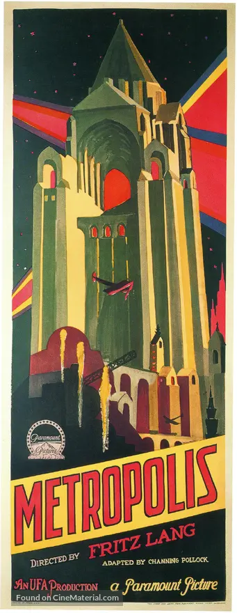 Metropolis (1927) movie poster