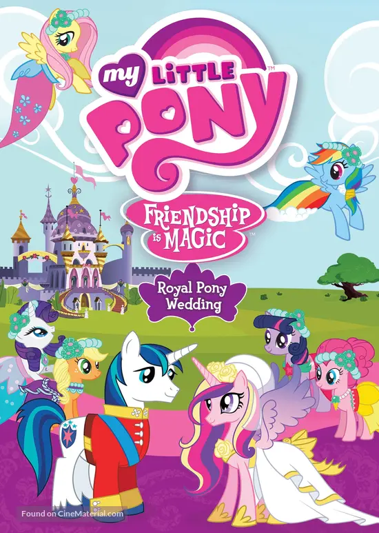 "My Little Pony: Friendship Is Magic" dvd cover