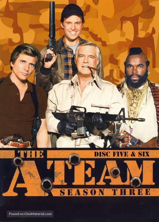 "The A-Team" (1983) dvd movie cover