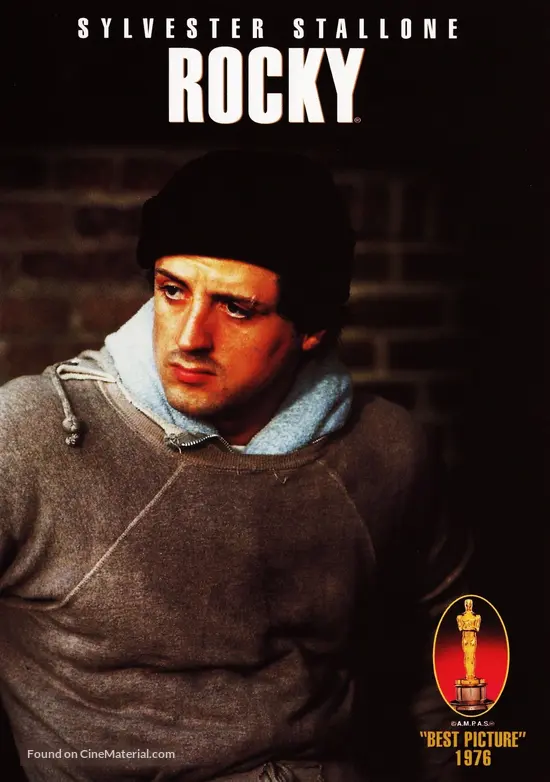Rocky (1976) dvd movie cover