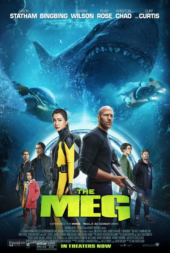 The Meg movie poster