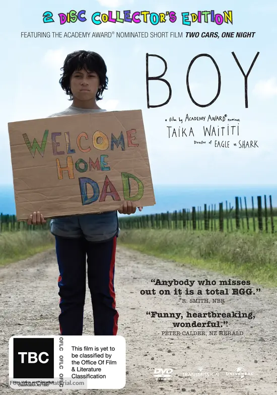 Boy New Zealand movie cover