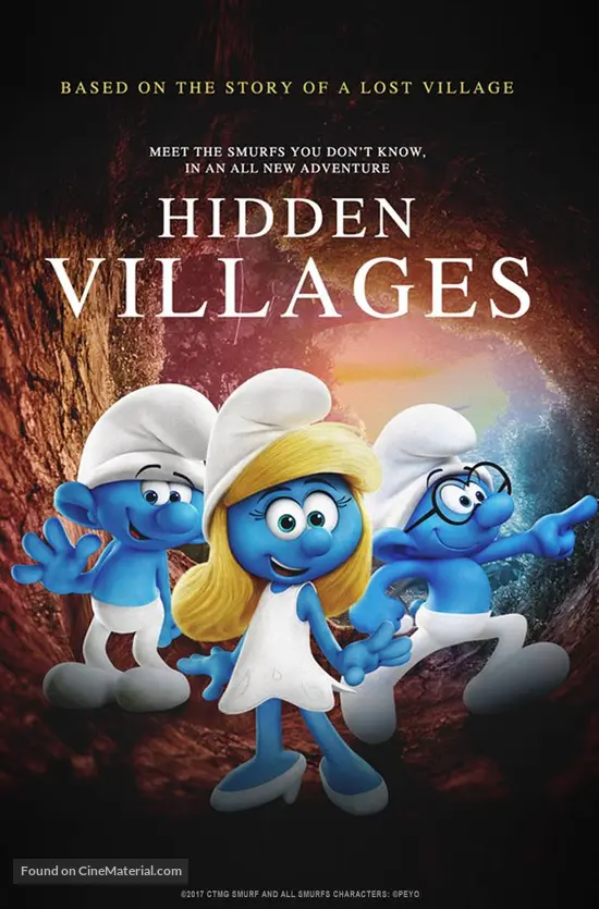 Smurfs: The Lost Village movie poster