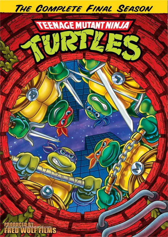"Teenage Mutant Ninja Turtles" dvd cover