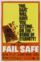 Fail-Safe (1964) French theatrical movie poster